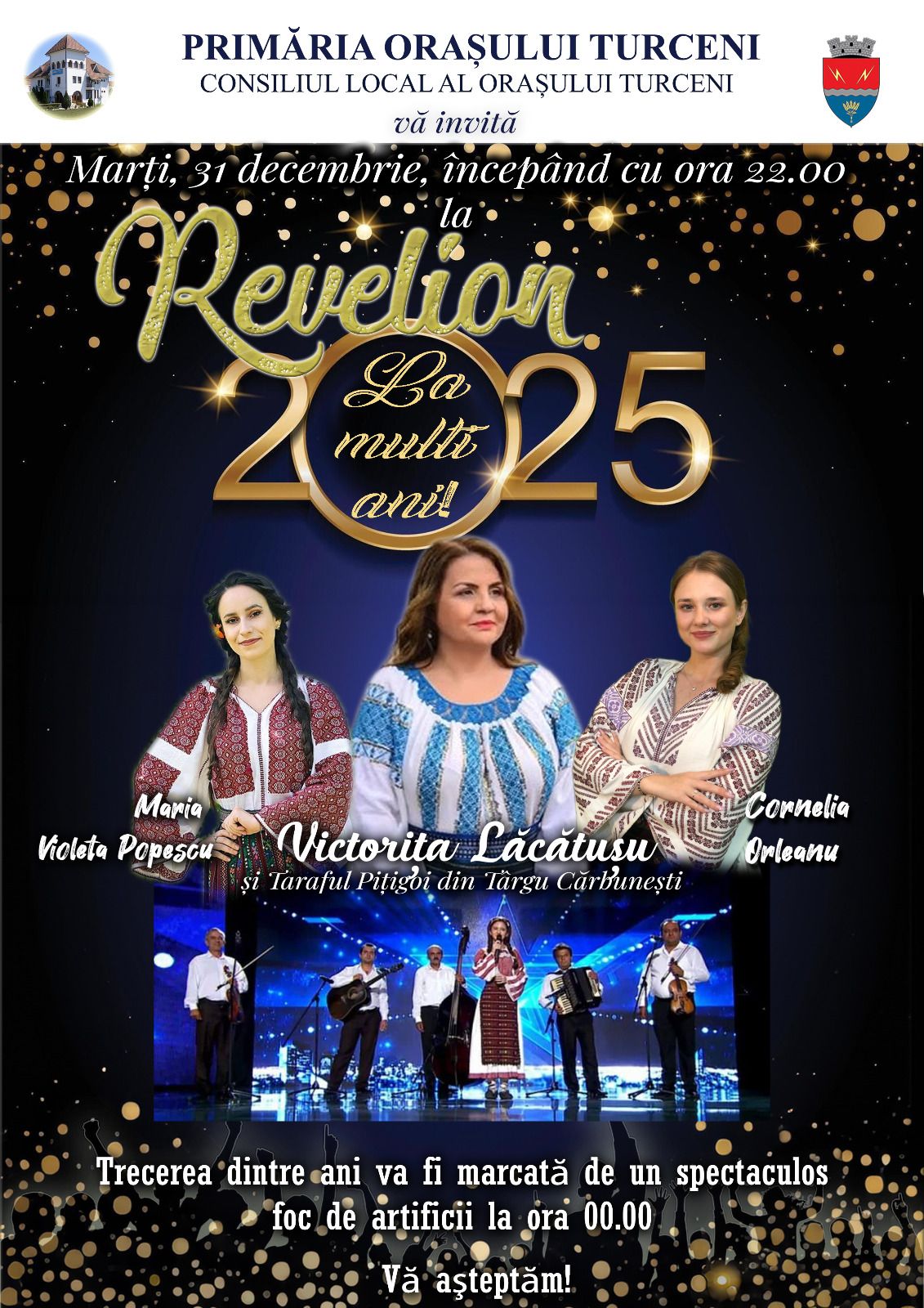 Maria Violeta Popescu, Victorița Lăcătușu și Cornelia Orleanu cântă la ...